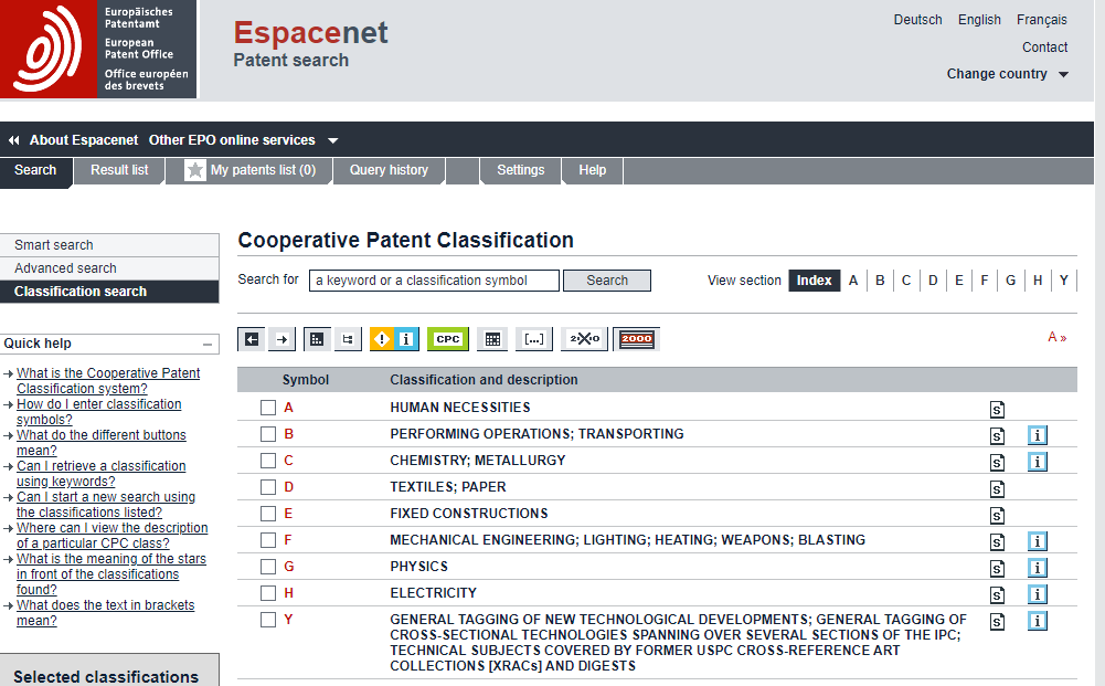 专利分类号IPC和CPC获取 - 知乎