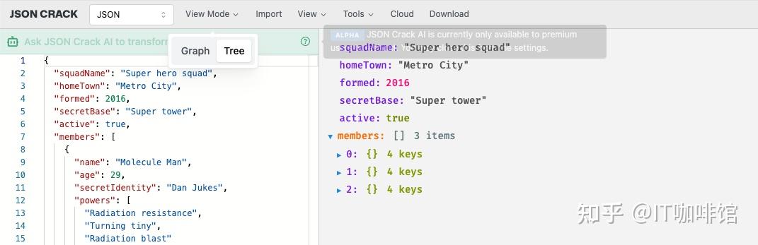 27K star！这款开源可视利器帮你一眼看穿JSON - 知乎