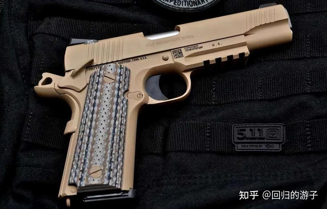 枪械赏析—继往开来杰作，美柯尔特M2000型手枪精度超群，还能实现枪管互换 - 知乎