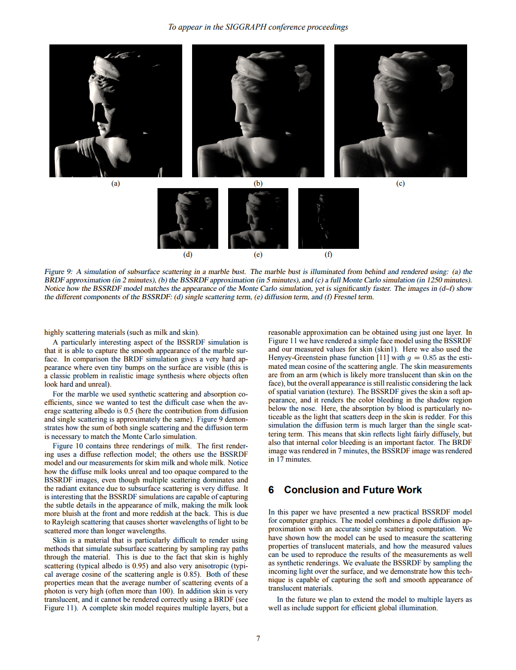 A Practical Model for Subsurface Light Transport - 知乎