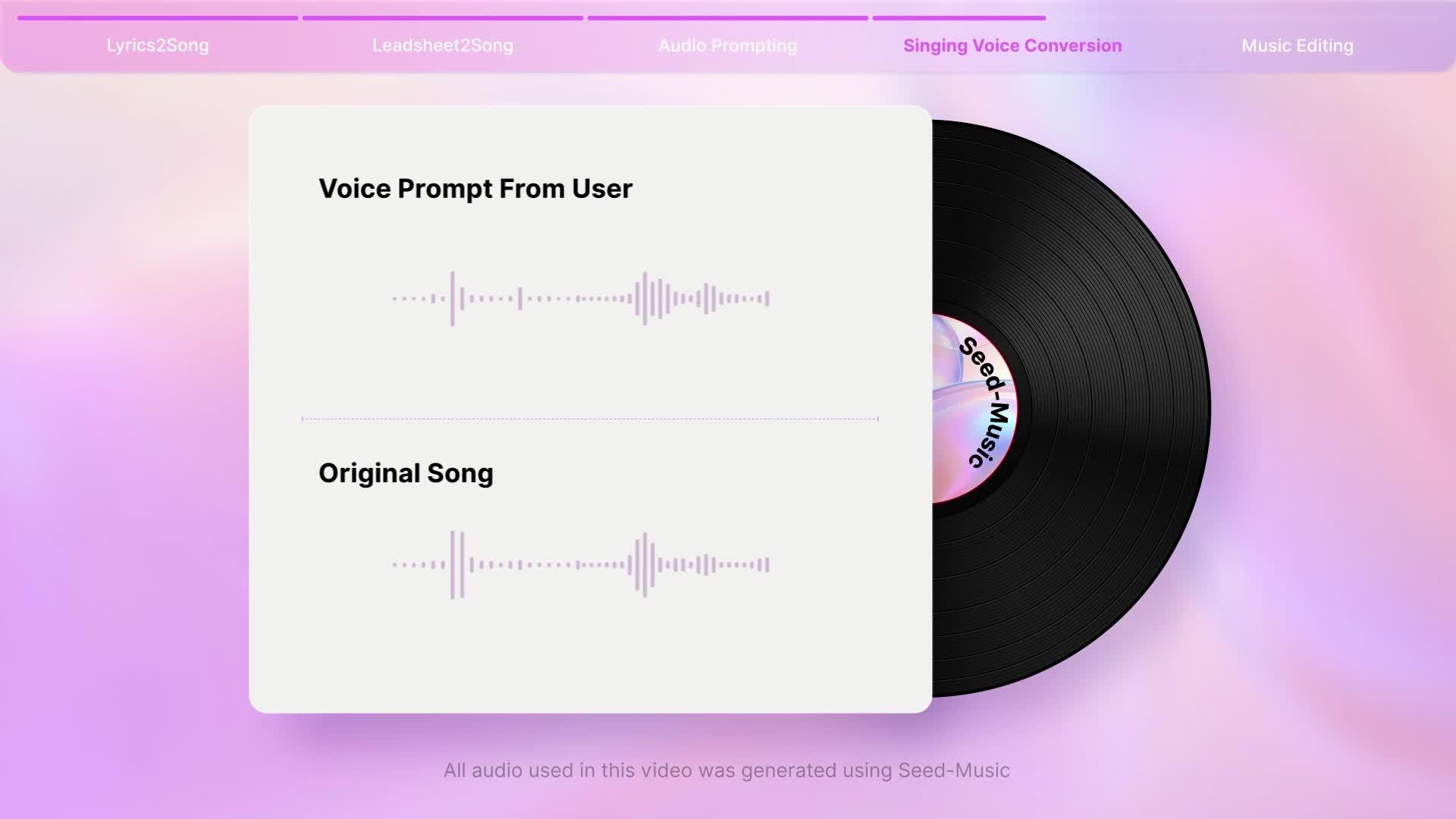 Seed-Music 音乐大模型正式发布！生成编辑两开花，十种创作任务，满足多样化需求 - 知乎
