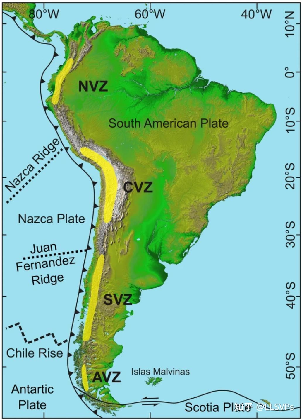安第斯火山带(Andean Volcanic Belt) - 知乎