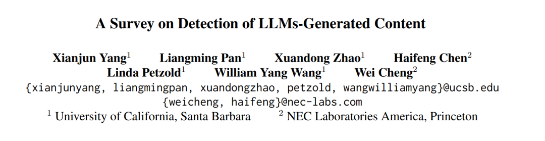 如何检测LLM内容？UCSB等最新首篇《LLM生成内容检测》综述 - 知乎