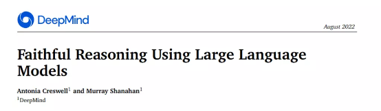 DeepMind 又放大招！用大型语言模型实现可信推理，距离模型可解释性又近了一步 - 知乎