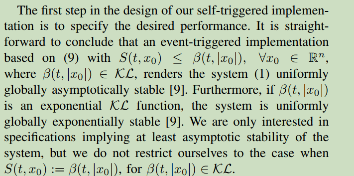 On self-triggered control for linear systems: Guarantees and complexity - 知乎