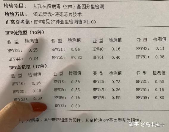 半年时间HPV55转阴经验分享 - 知乎