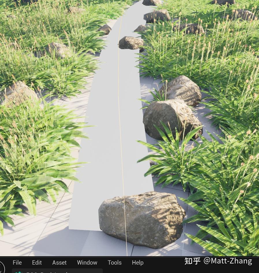 UE5.5｜PCG程序化内容生成｜第5节｜Spline实践 | 运用 PCG 技术创建类似道路或河流效果的方法 - 知乎