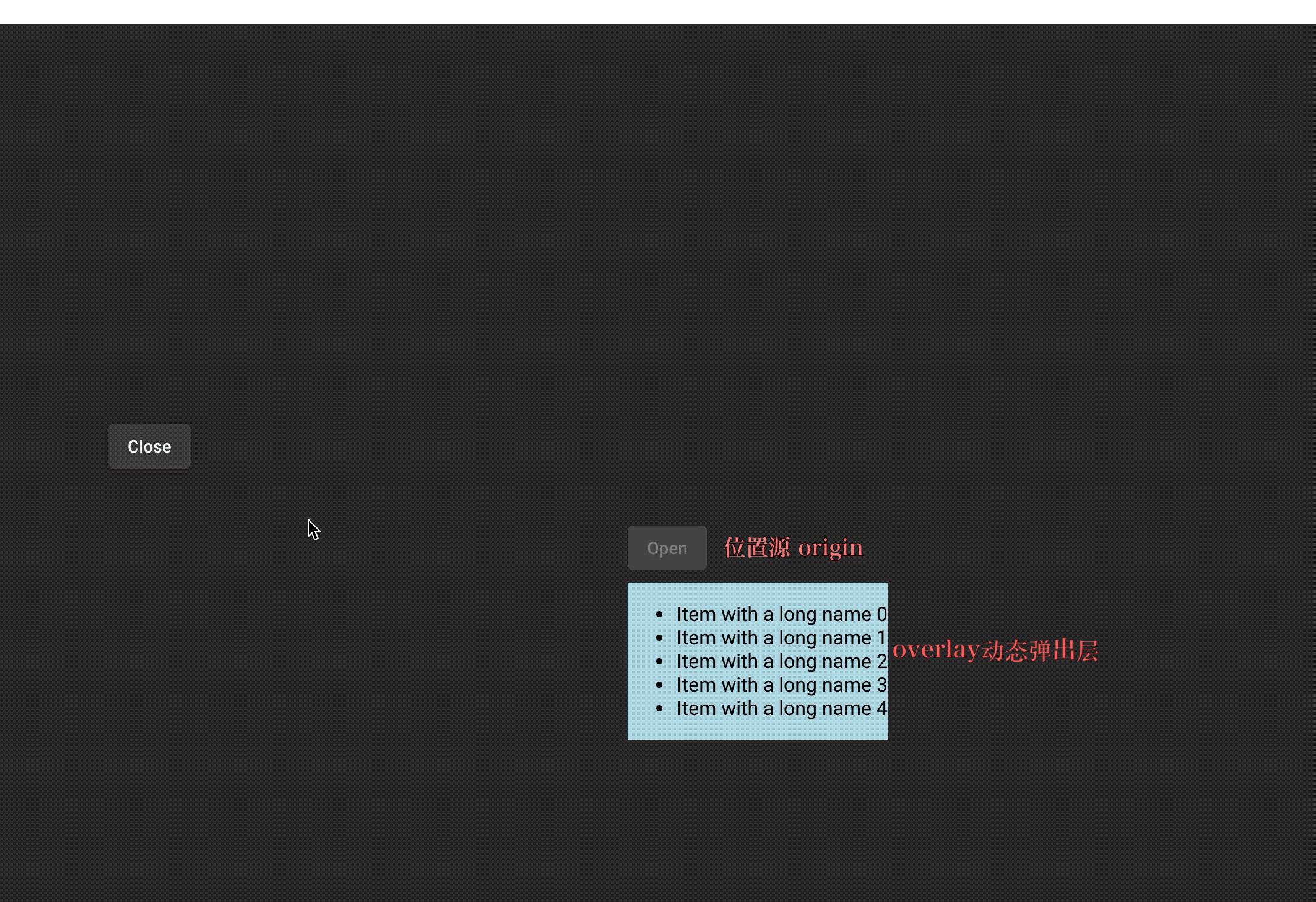 Angular CDK Overlay - 弹出覆盖物 - 知乎