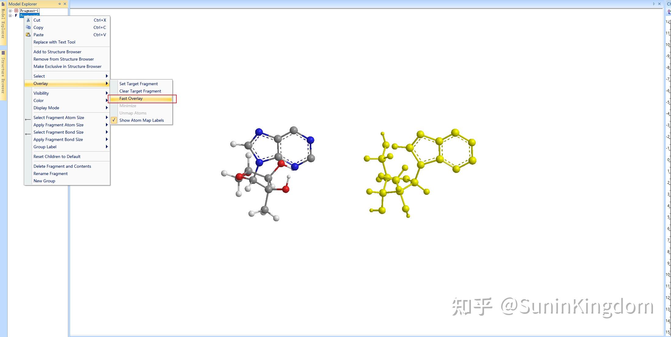 chem3d叠合两个分子 - 知乎