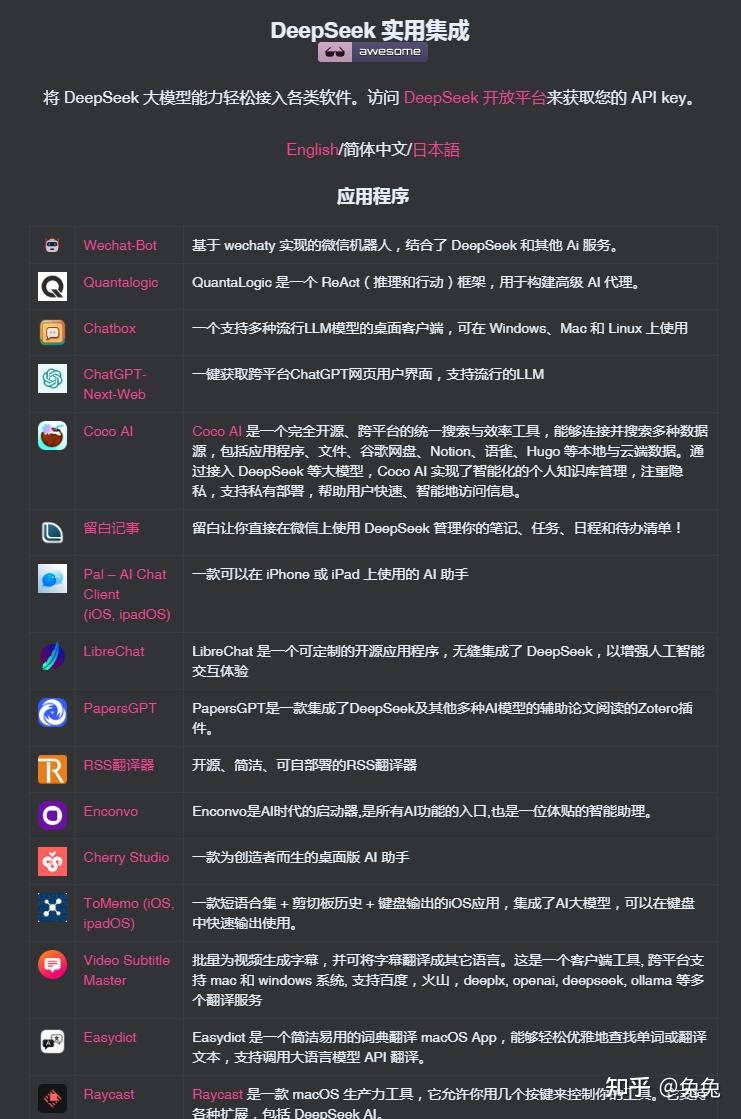 DeepSeek官方GitHub仓库！ - 知乎