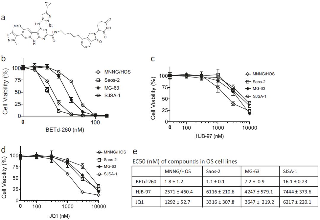 PROTAC诱导的BET蛋白降解通过触发细胞凋亡显示出强大的抗骨肉瘤活性 - 知乎