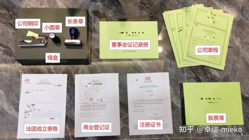 海外公司注册丨香港公司绿盒里的CR 、BR、NNC1分别是什么文件？ - 知乎