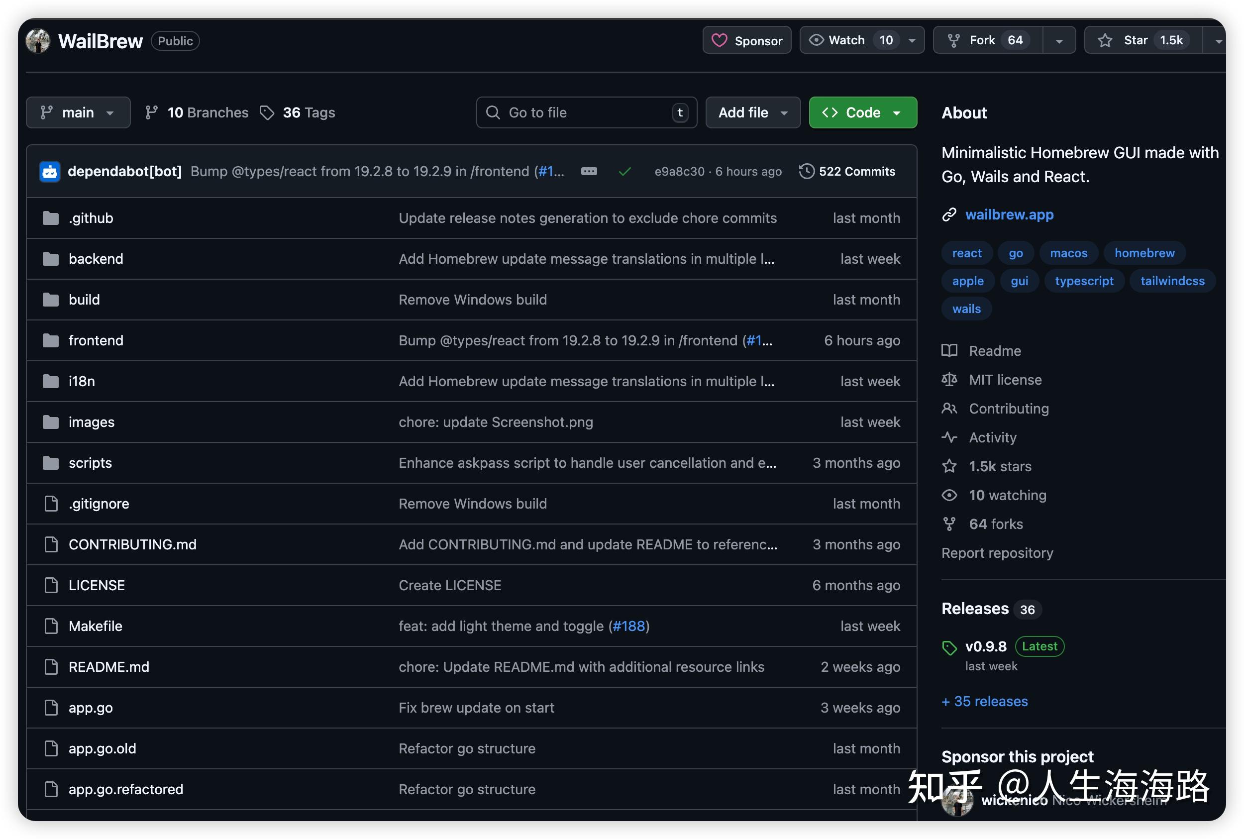 用于homebrew 的一款 macOS 可视化利器！ - 知乎