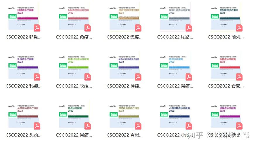 2022-2023最新版，CSCO指南合集，高清版，免费下载！ - 知乎