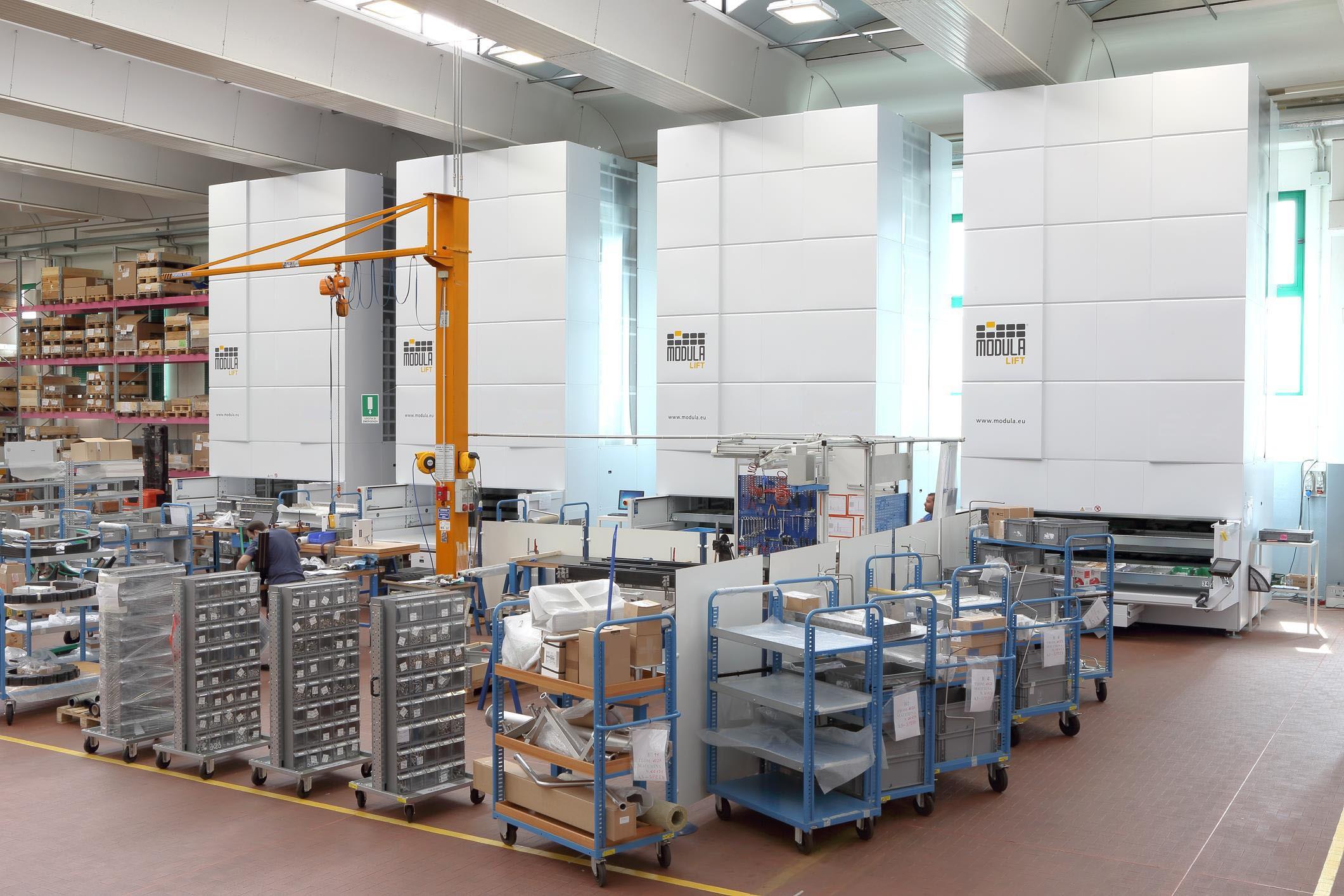 Modula自动化仓库解决方案打造智能仓库 知乎