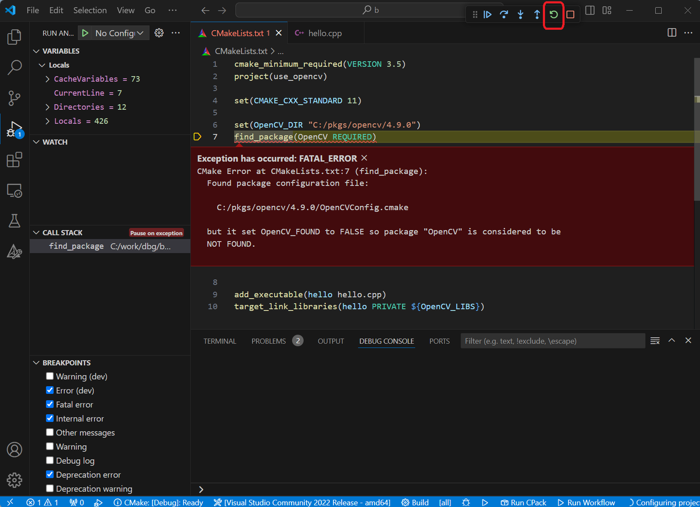 5分钟掌握cmake(21): 在 VSCode 中调试 CMakeLists.txt - 知乎