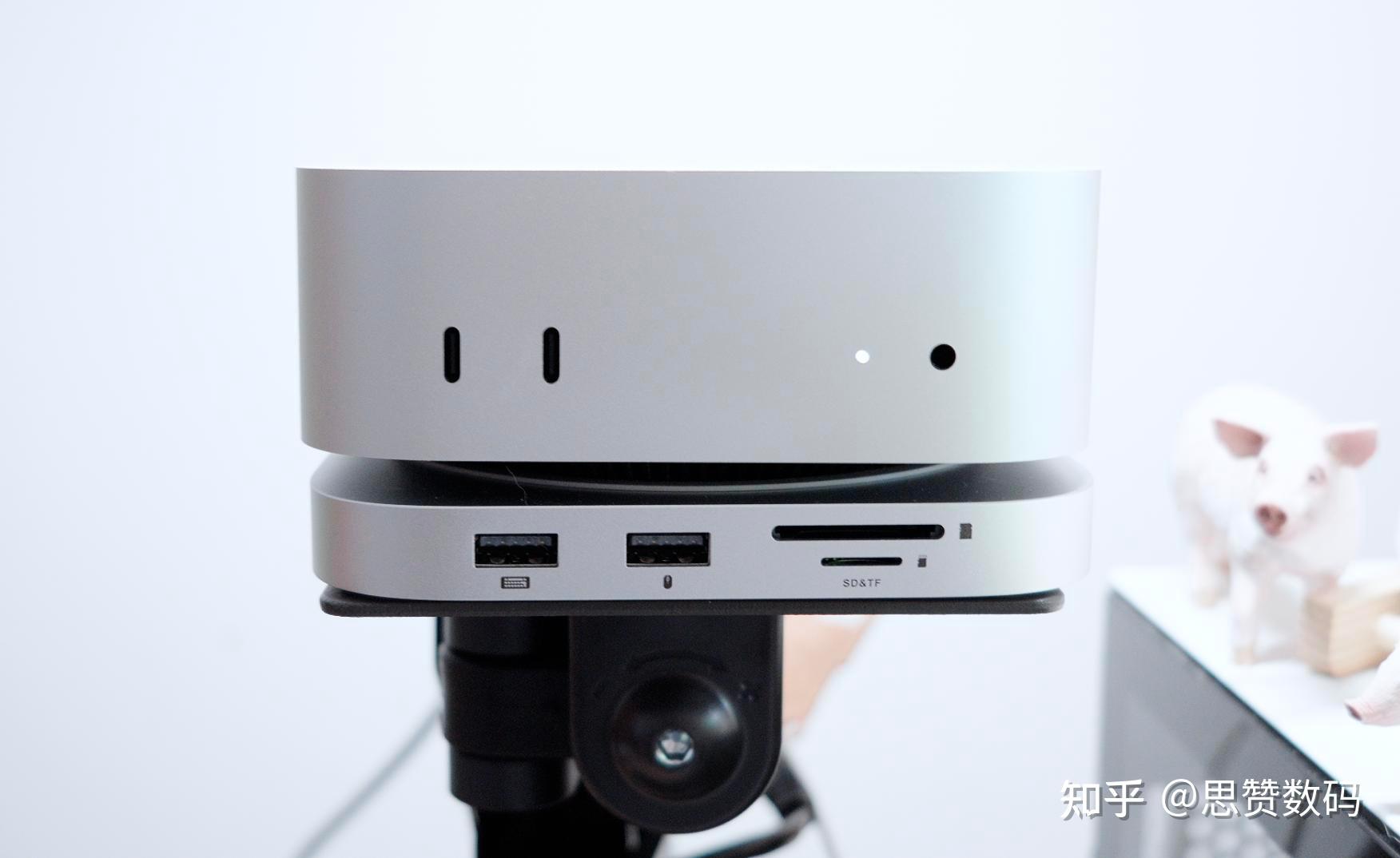 米高睿Mac mini扩展坞 自带M2硬盘槽金属外壳散热 颜值扩展性拉满 - 知乎