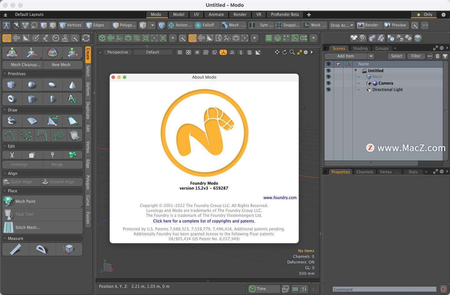 专业三维建模软件Mac版-The Foundry Modo 15 - 知乎