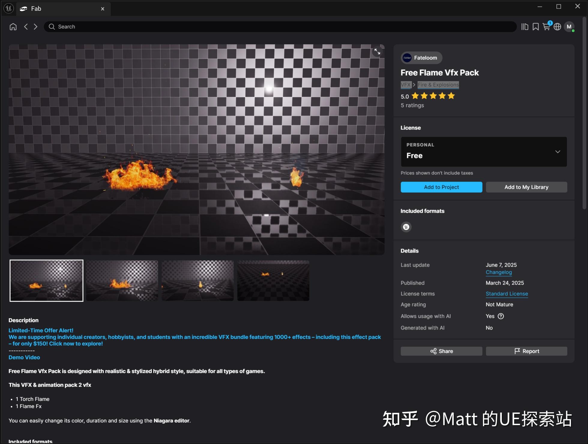 虚幻引擎UE5.6 | 材质-UV控制 | 升级 FlipBook（渐变火焰材质颜色） - 知乎