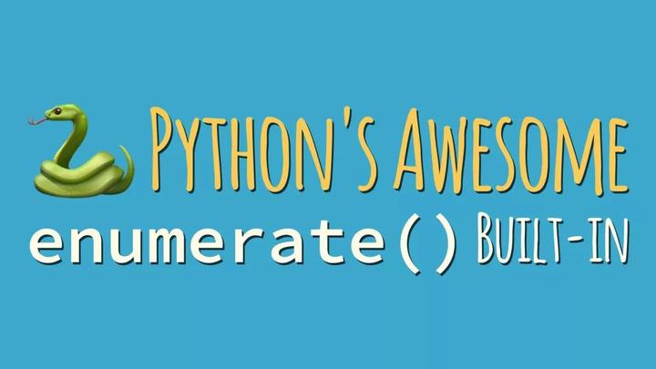 在python中：enumerate函数使用笔记 - 知乎