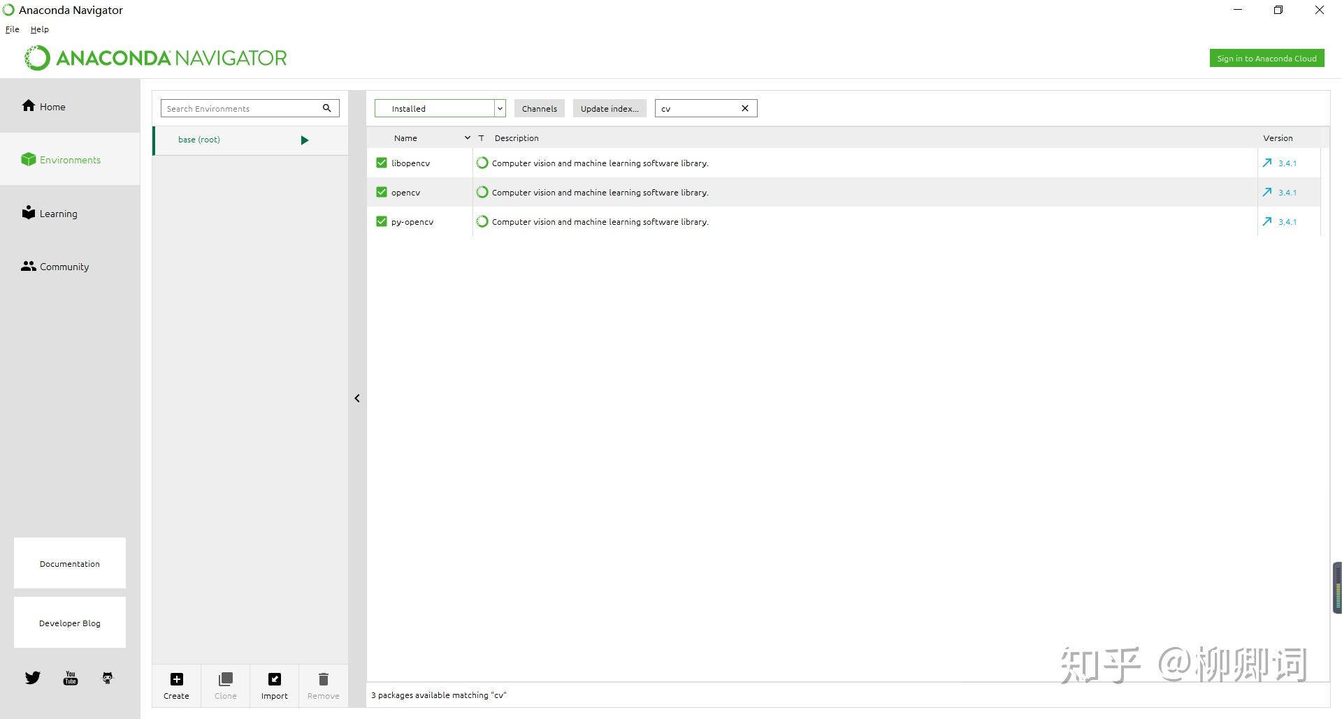 Anaconda + Python + OpenCV 环境配置 - 知乎
