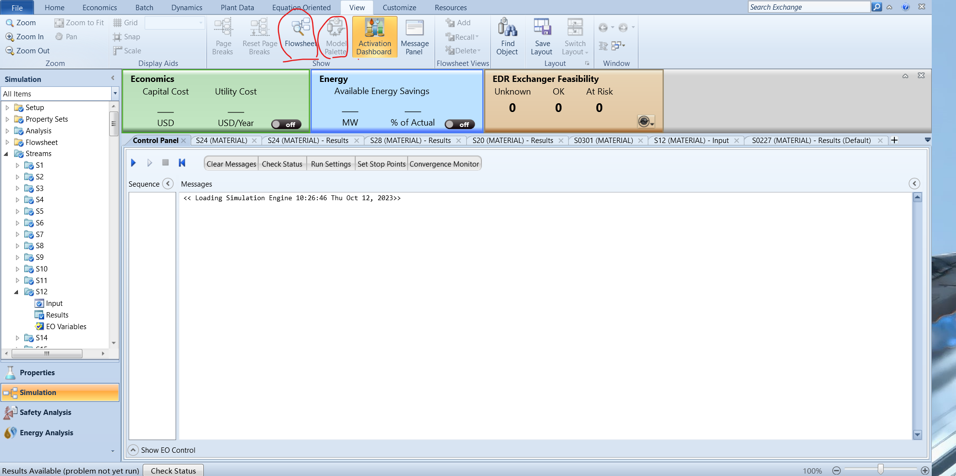 aspen主工艺流程图关掉了怎么打开? - 知乎