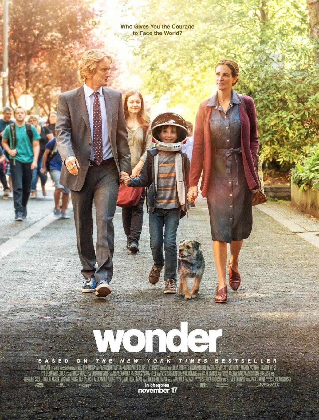 《Wonder》奇迹男孩，关于理解、爱和善良。 - 知乎