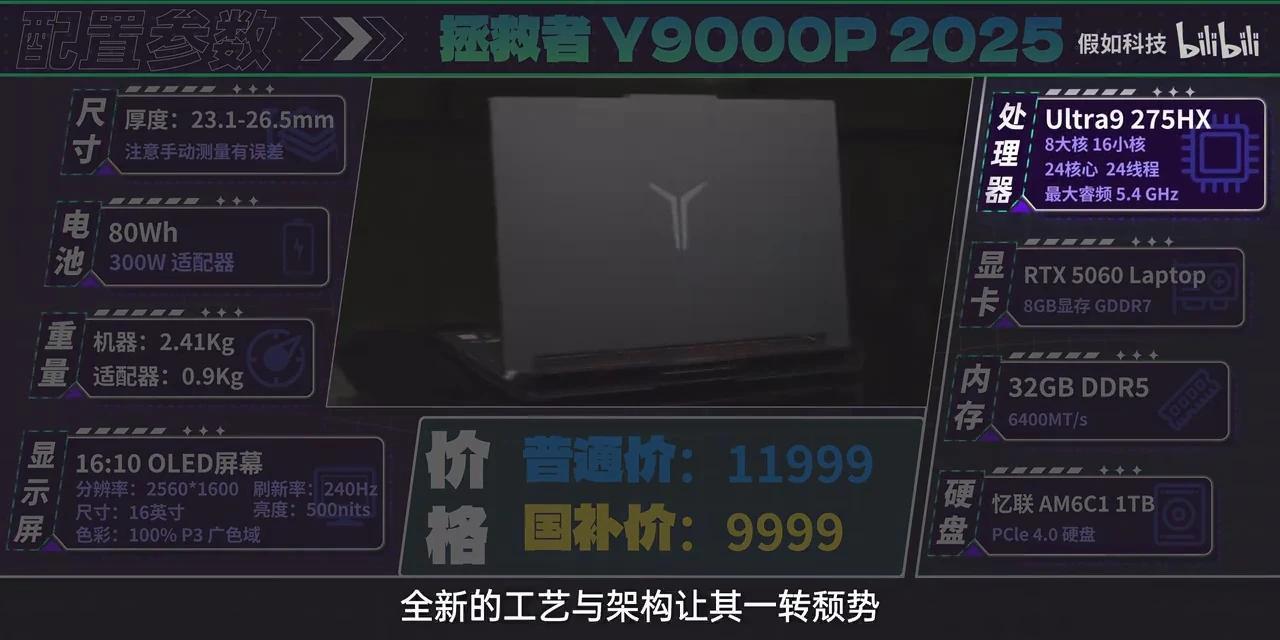 2025款拯救者Y9000P VS R9000P，差价2000块怎么选 - 知乎