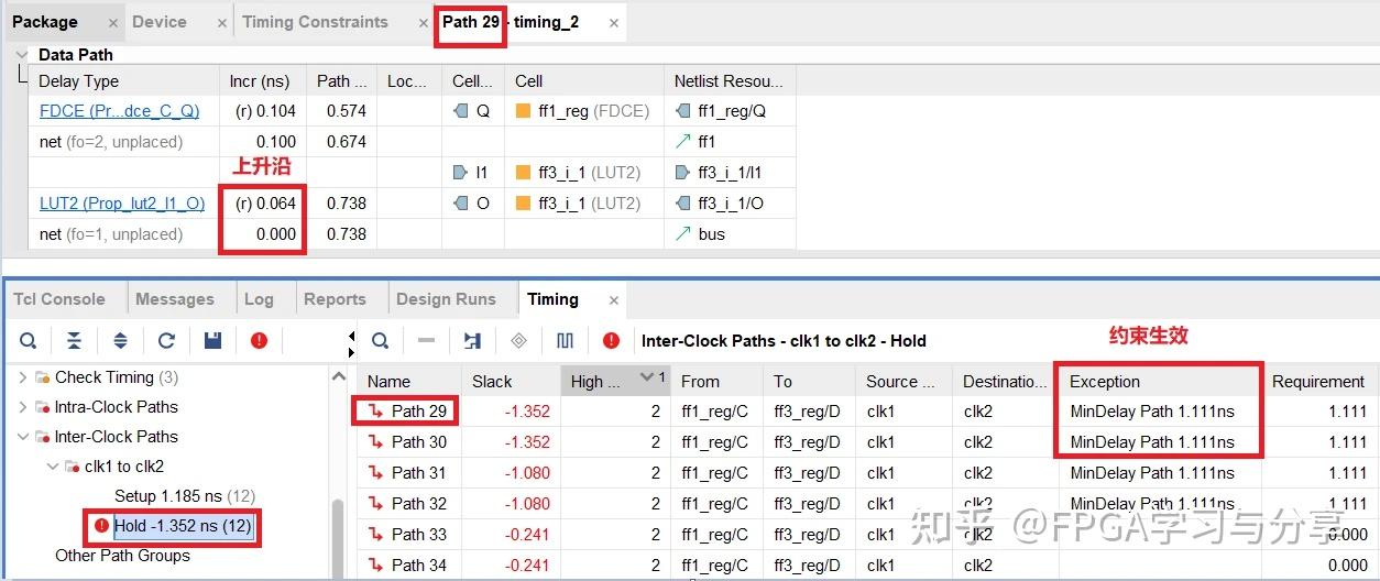 时序约束高级进阶使用详解二：Set_Min_Delay - 知乎