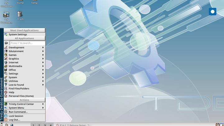 Trinity 桌面环境 R14.0.13 版发布更新 | Linux 中国 - 知乎