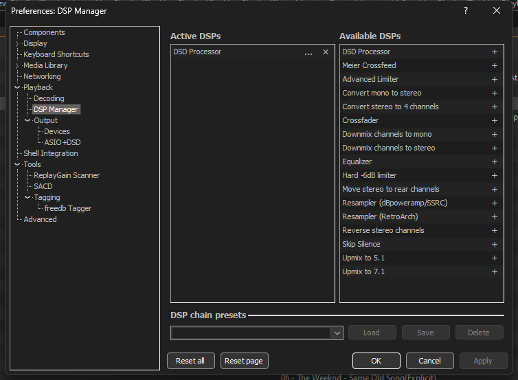 如何在Foobar设置DSD输出以及参数优化II - 知乎