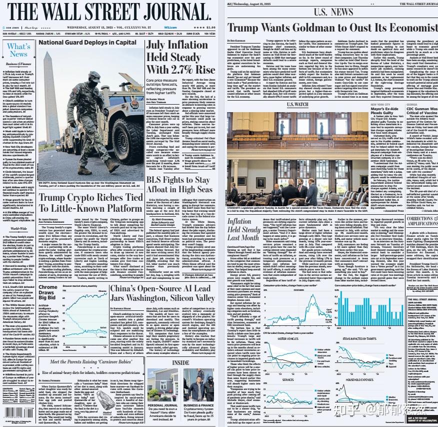 The Wall Street Journal《华尔街日报》杂志电子版资源更新8-13 - 知乎