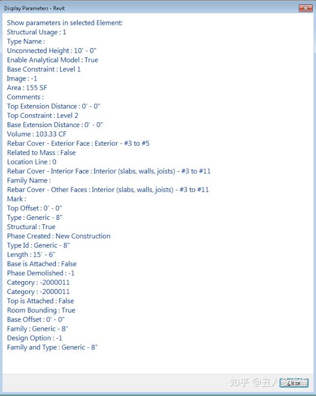 Revit API Python Guide 2.3.1 演练:获取所选图元参数 - 知乎
