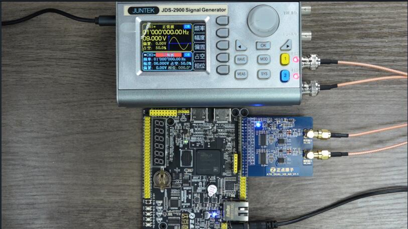 【正点原子达芬奇之FPGA开发指南 】第二十九章双路高速AD实验 - 知乎