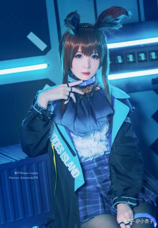 霜月shimo阿米娅 明日方舟系列cosplay写真图片鉴赏 - 知乎