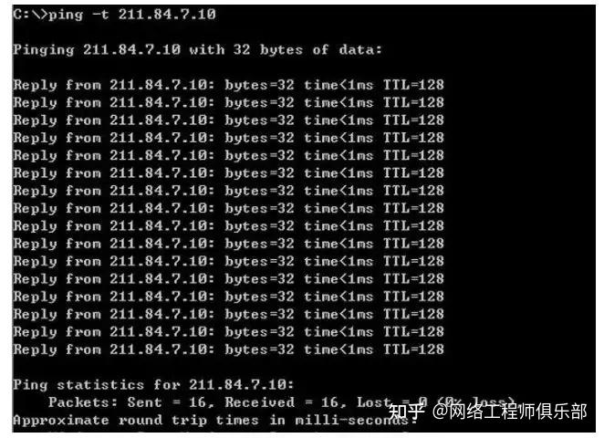 只会用ping测试网络通不通？高级网工还会这么用 - 知乎