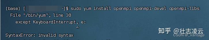 使用yum命令报错提示：File "/bin/yum", line 30 except KeyboardInterrupt, e: SyntaxError: - 知乎