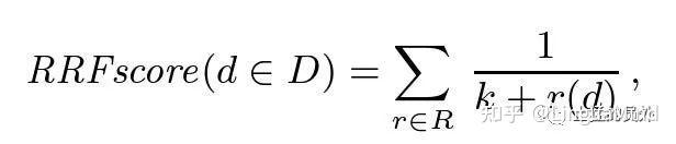 使用RAG-Fusion和RRF让RAG在意图搜索方面更进一步 - 知乎