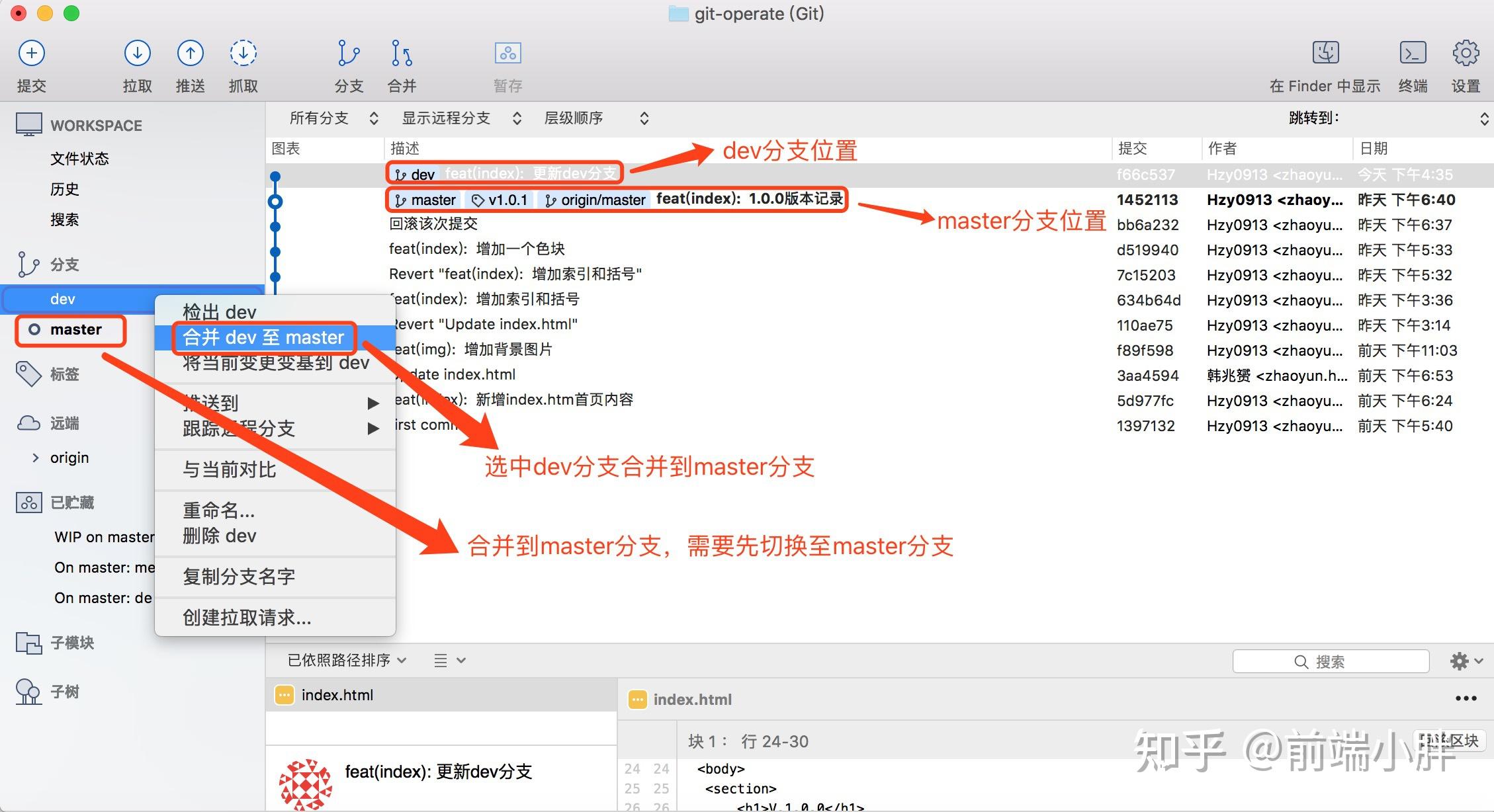 git的GUI工具Sourcetree使用及命令行对比 - 知乎