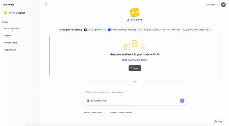 用 AI Sheets 解锁图像的力量 - 知乎