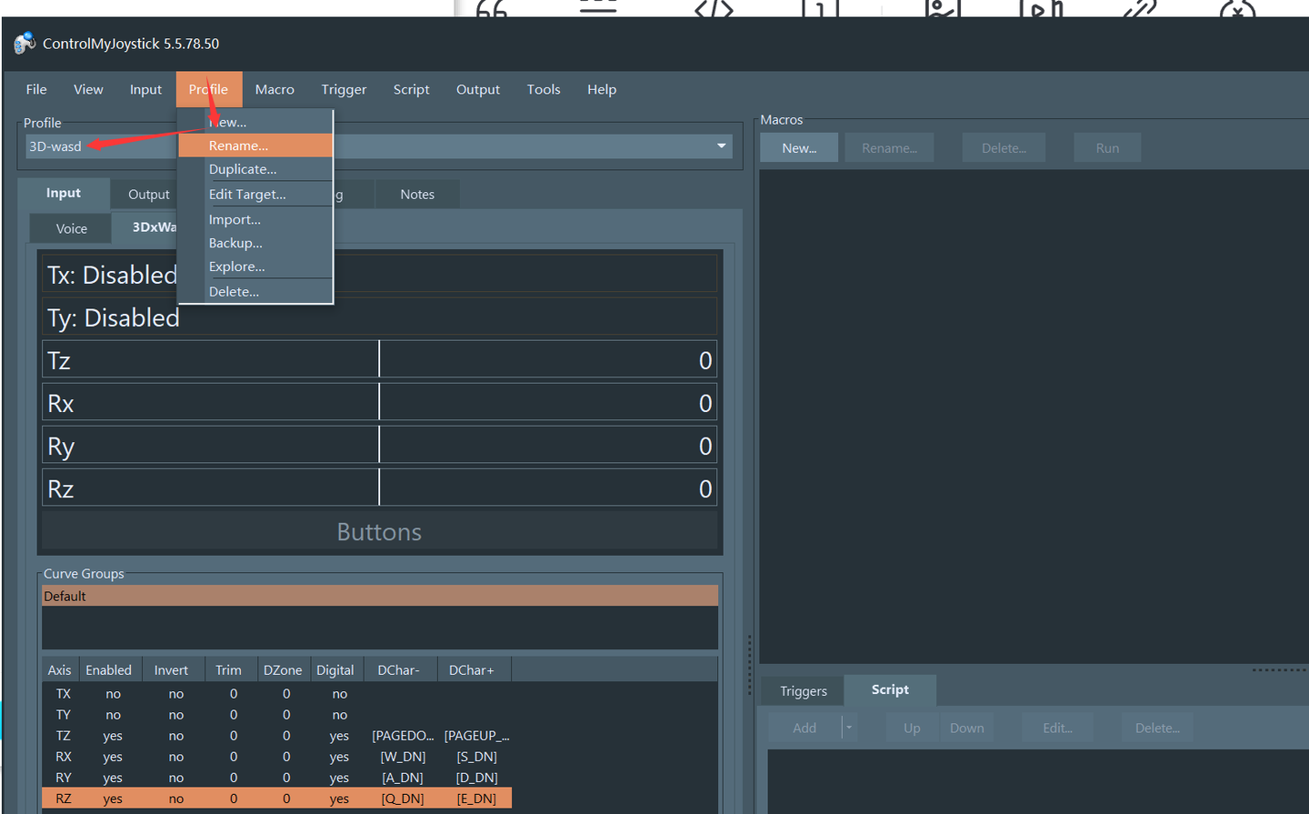 用3D鼠标3Dconnexion玩游戏的简单教程（用ControlMyJoystick软件） - 知乎