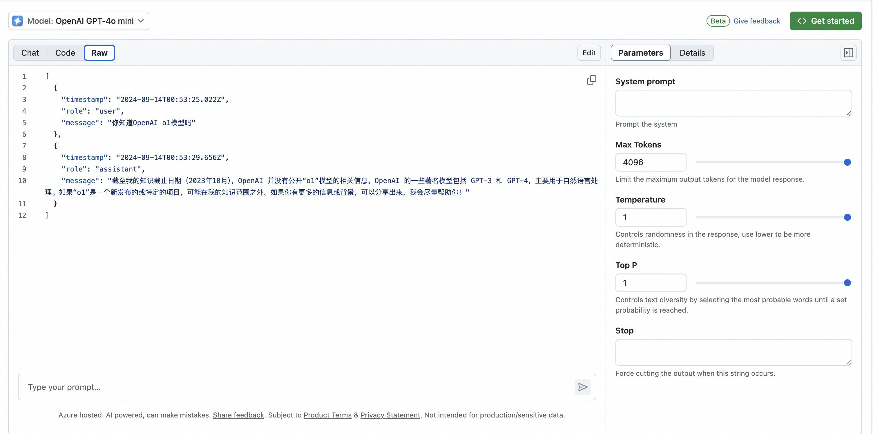 GitHub Models-免费的大模型Playgroud和API服务 - 知乎