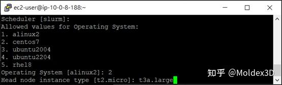 【Moldex3D 2024】云端计算之Linux- 在 AWS 上的丛集部署-在 AWS 上建立 Linux 丛集的工作流程-1.配置AWS ParallelCluster - 知乎