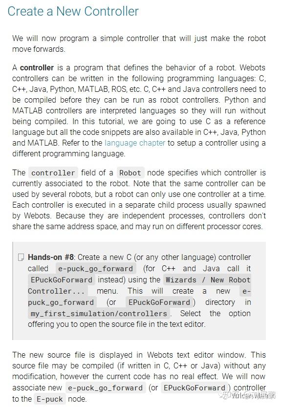开发经验分享(3) - Webots + Matlab/Simulink联合仿真方法 - 知乎