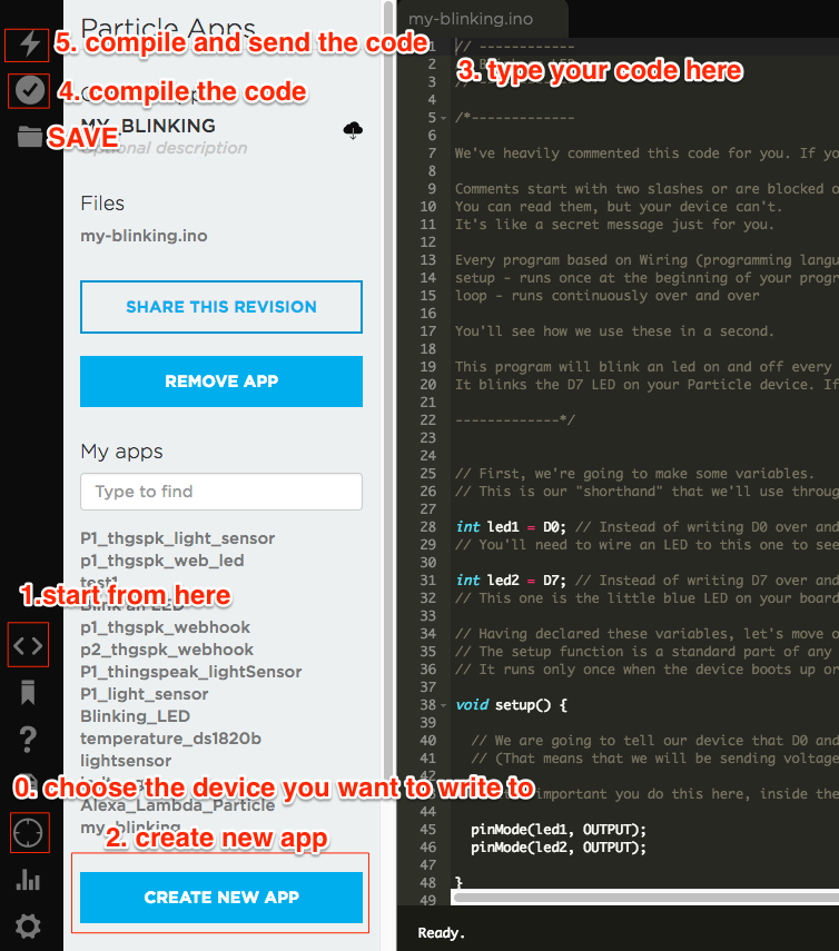 Particle Photon Web IDE - 知乎