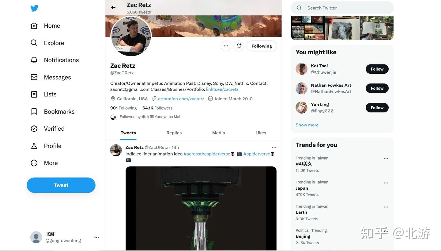 《蜘蛛侠：纵横宇宙》原画师——Zac Retz，连米山舞都是他的小迷妹 - 知乎