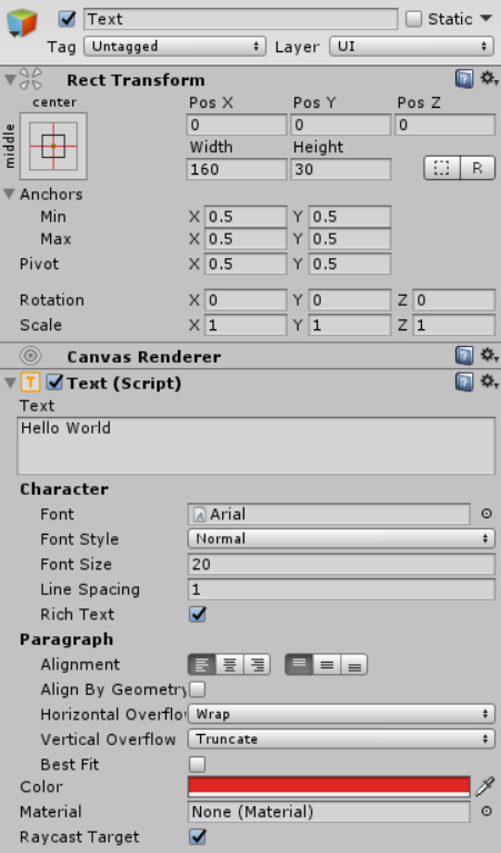 【Unity3D】UGUI之Text - 知乎