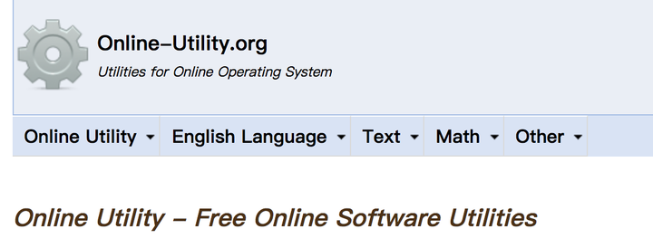 阅读分析神网站：Online-Utility.Org - 知乎