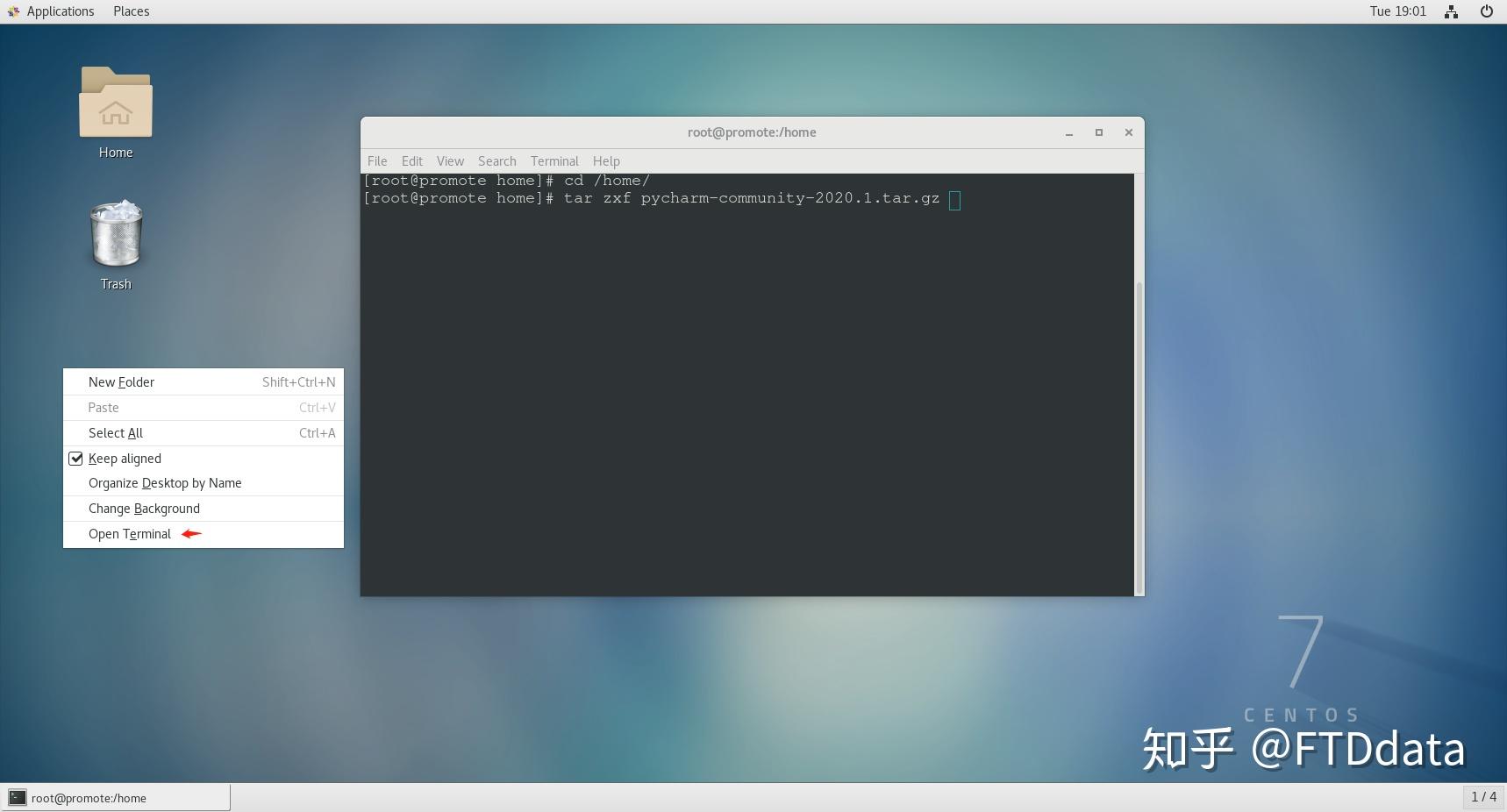 Linux CentOS7中安装使用PyCharm - 知乎