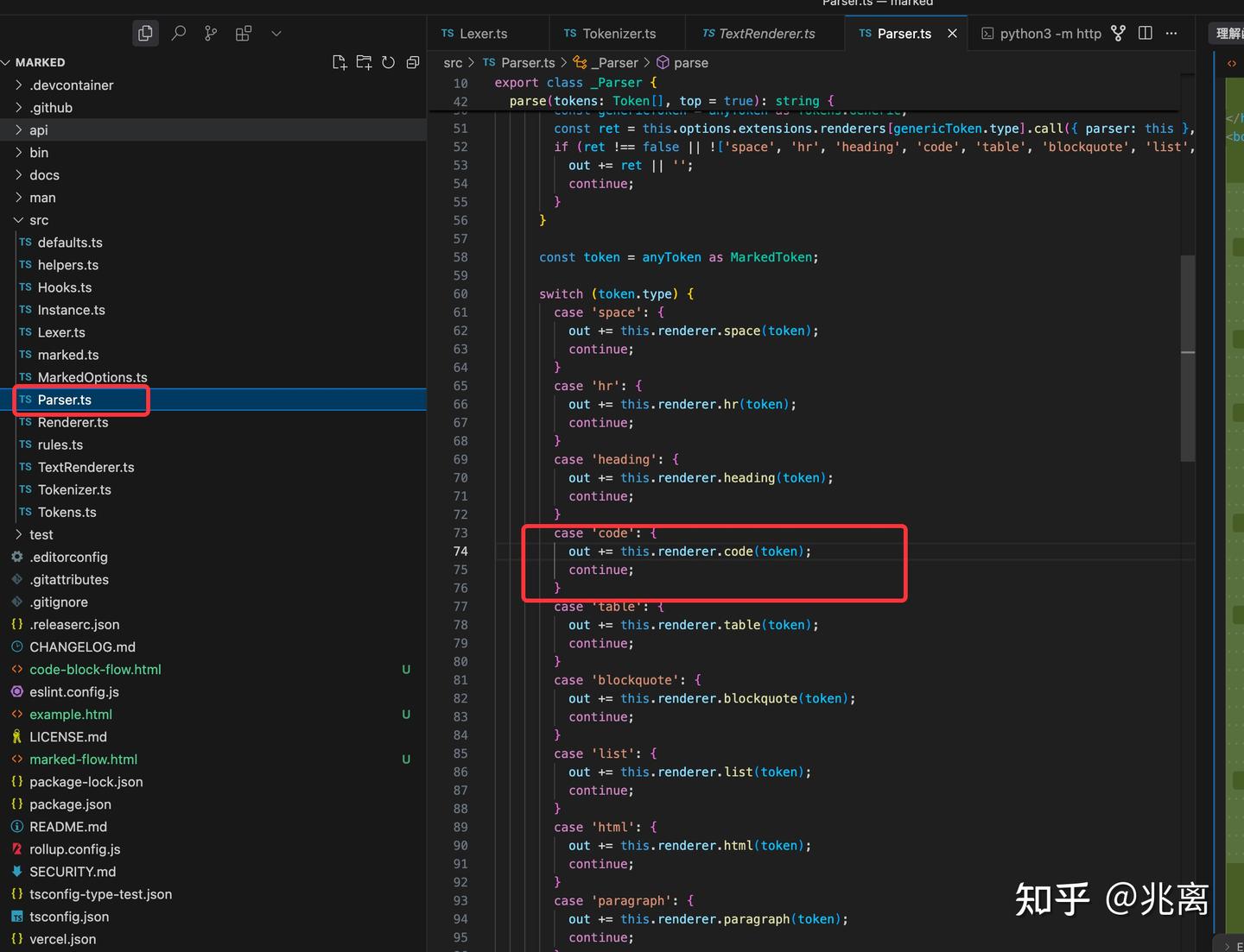 marked是怎么渲染 markdown 的？ - 知乎